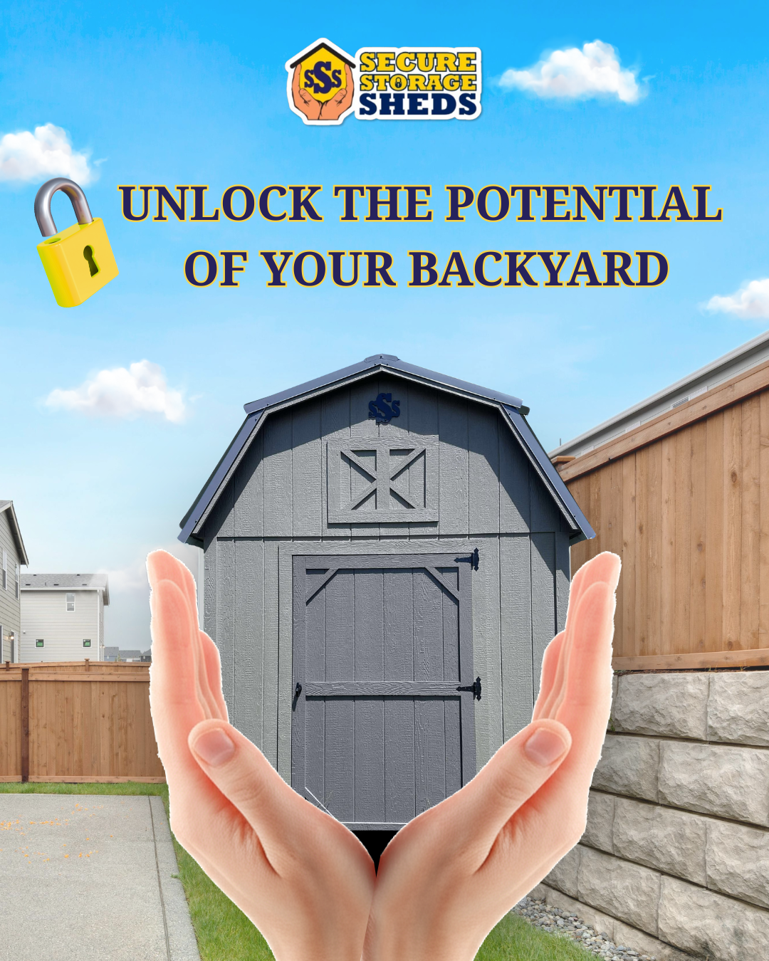 🔓 Unlock the Potential of Your Backyard with Secure Storage Sheds