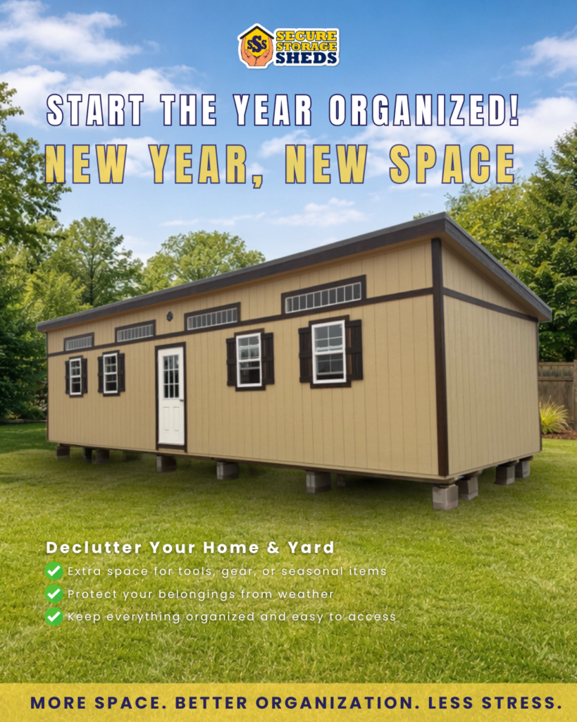 Start the Year Organized: Why a Storage Shed Is the Smartest Investment ...